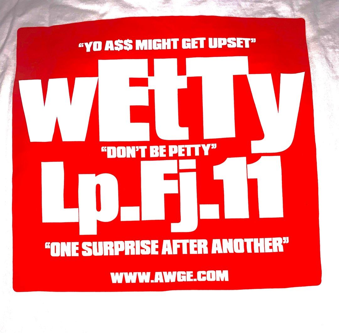 A$AP ROCKY AWGE WETTY TEE, Men's Fashion, Tops & Sets, Tshirts & Polo ...