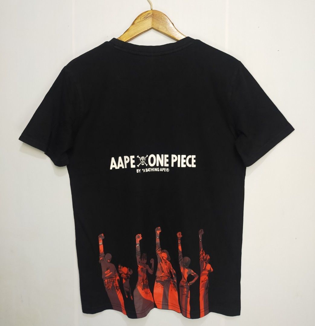 AAPE X ONE PIECE, Men's Fashion, Tops & Sets, Tshirts & Polo Shirts on ...