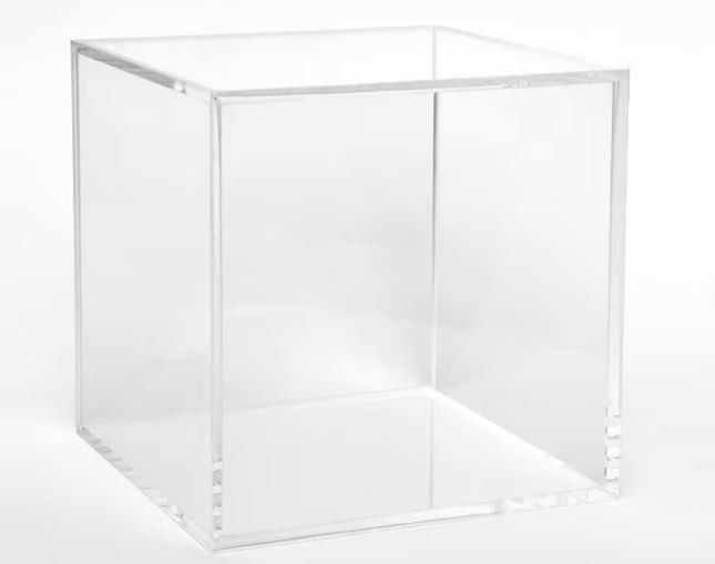 Acrylic plastic photo Cube 9cm [CLEARANCE for Diorama Cubes, Empty Cube ...