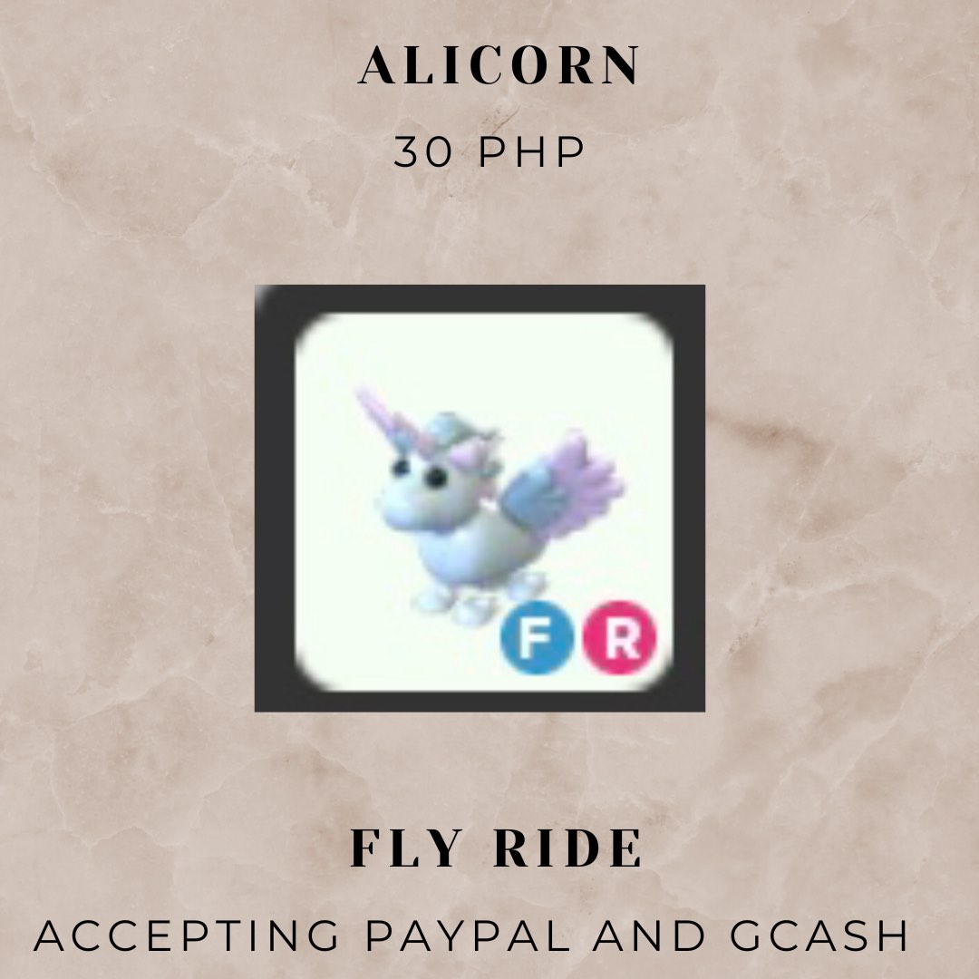 Adopt Me Pets | Alicorn, Video Gaming, Gaming Accessories, In-Game ...