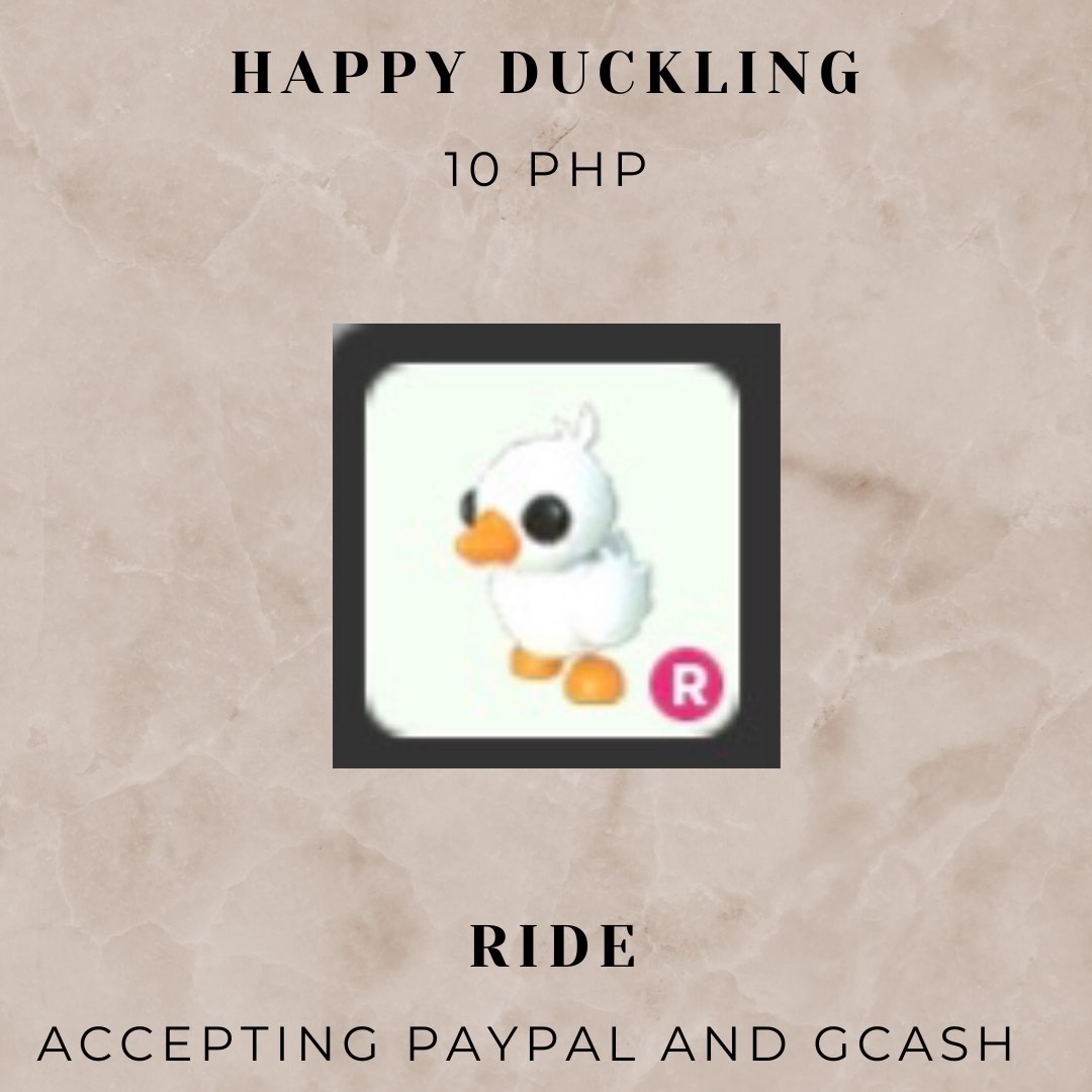 Adopt Me Pets | Happy Duckling on Carousell