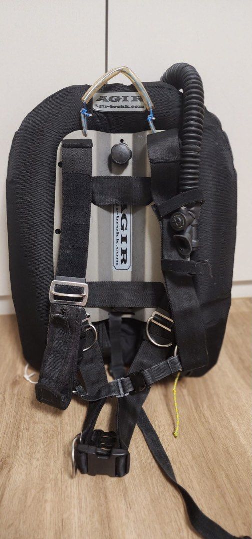 AGIR diving backplate bcd. Light travel bcd. Good for travel, beginner ...