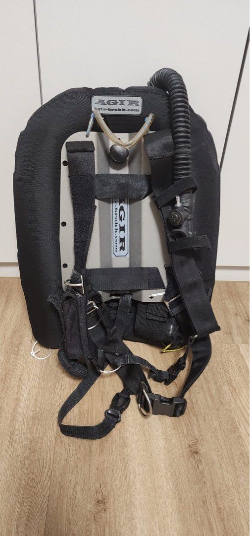 AGIR diving backplate bcd. Light travel bcd. Good for travel, beginner ...
