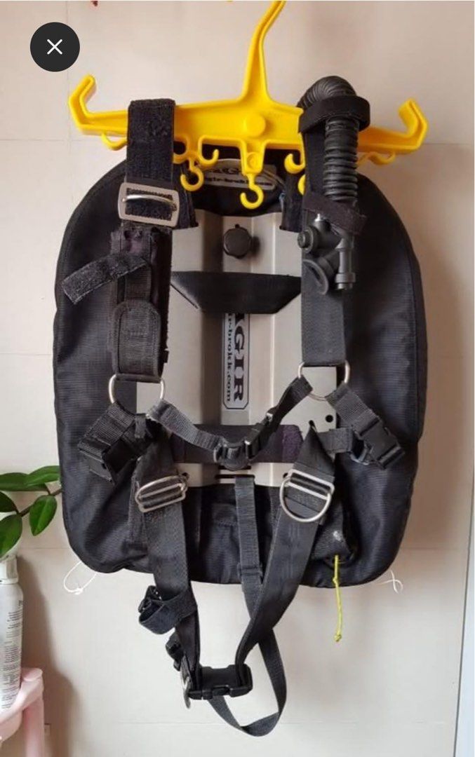 AGIR diving backplate bcd. Light travel bcd. Good for travel, beginner ...