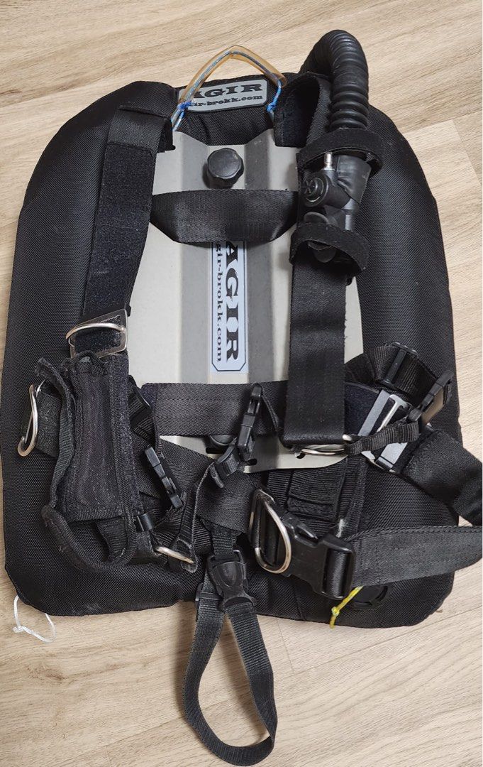 AGIR diving backplate bcd. Light travel bcd. Good for travel, beginner ...