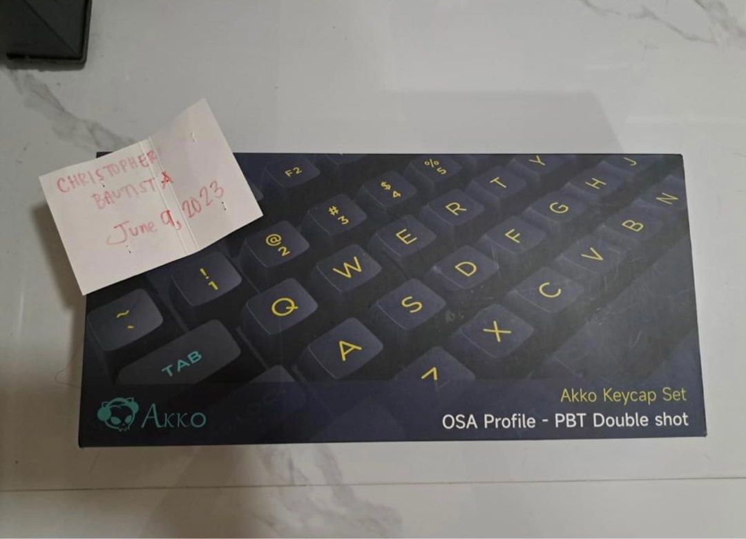 Akko Starry Night OSA Profile Keycaps, Computers & Tech, Parts ...