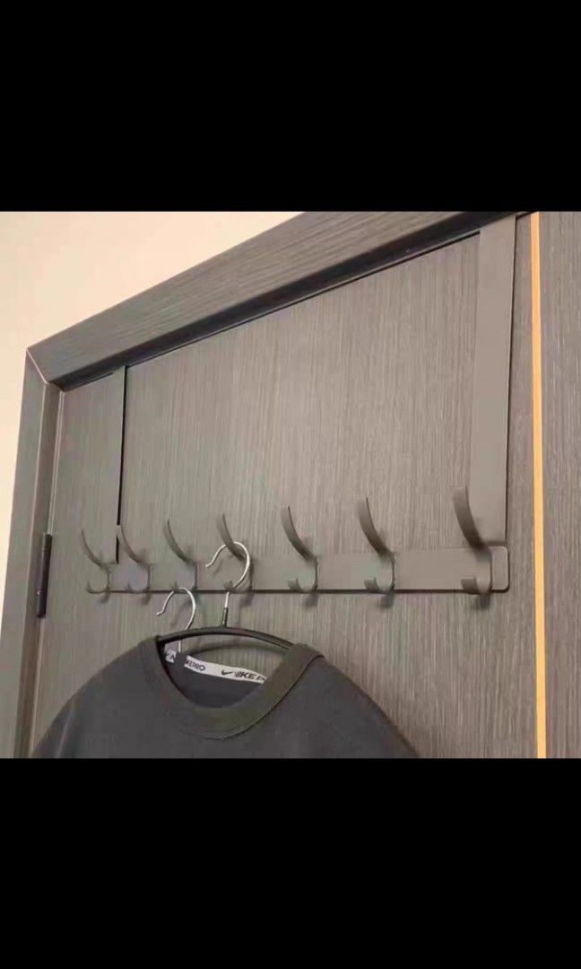 Aluminum Door Hock clothes hanger, Furniture & Home Living, Home ...