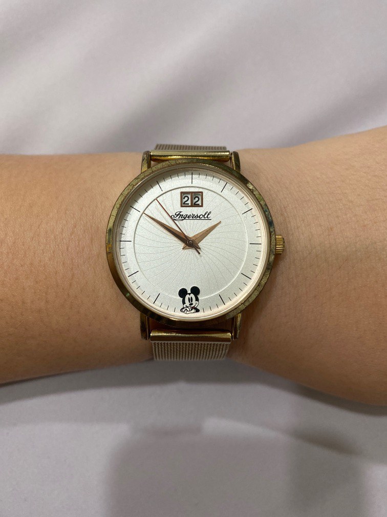 Angersoll x Disney watch, Luxury, Watches on Carousell