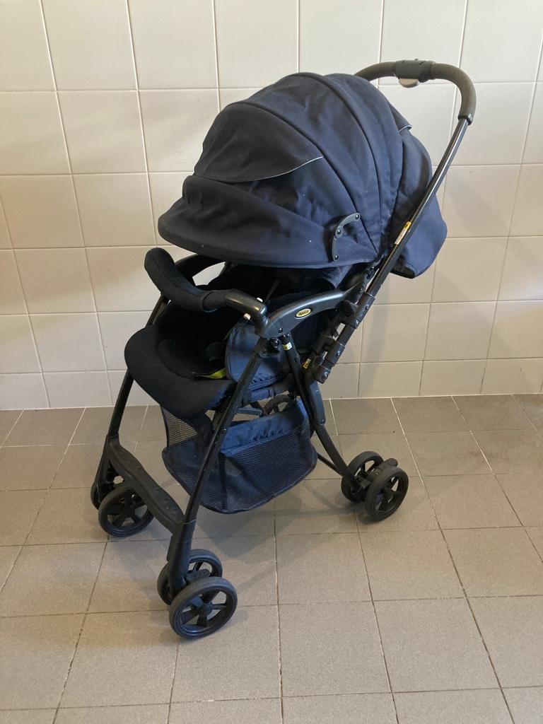 Aprica Karoon high seat stroller pram, Babies & Kids, Going Out ...
