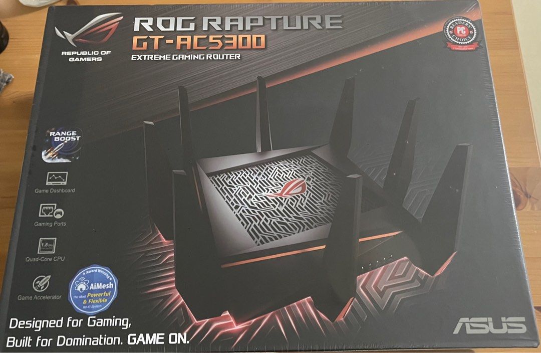 Brand New Asus Rog Rapture GT-AC5300 Router, Computers & Tech, Parts ...