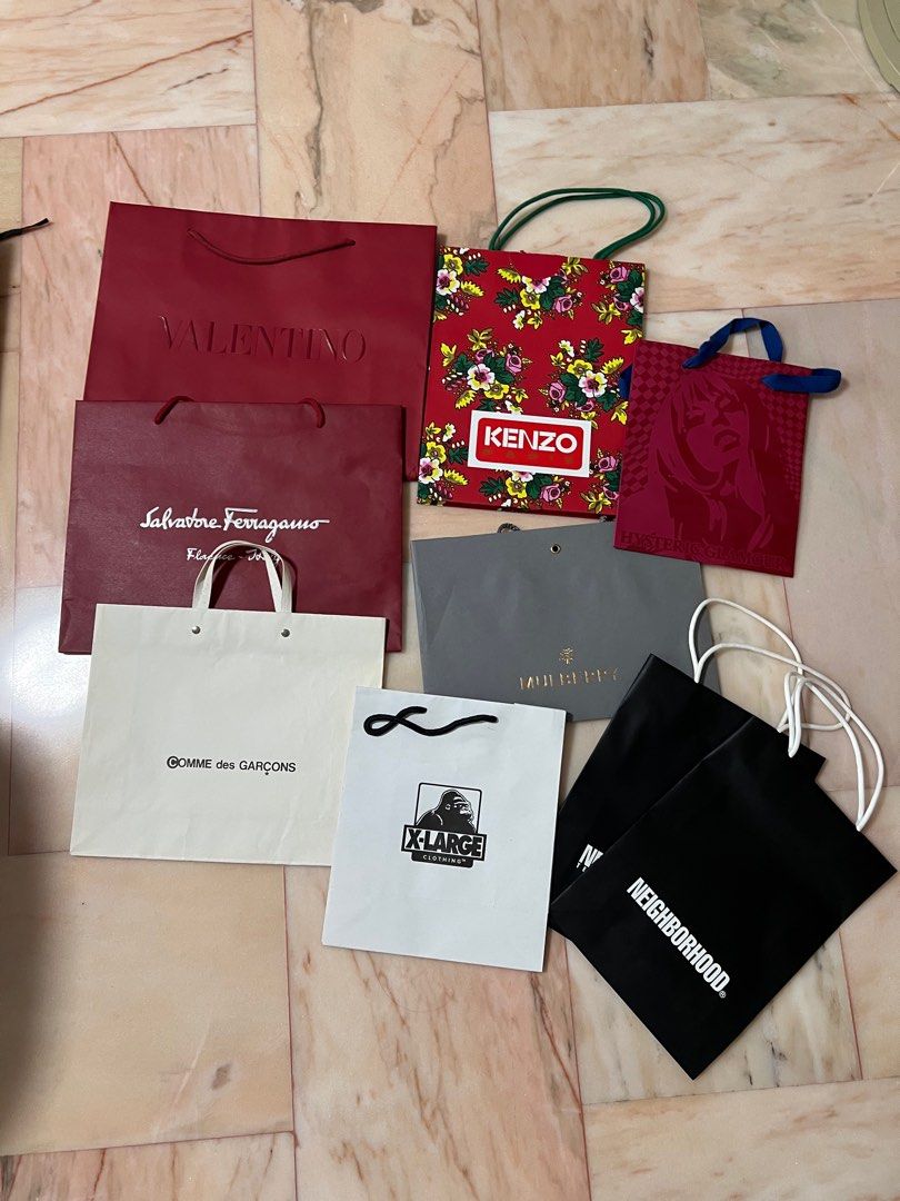 Authentic designer and street wear paper bags, Luxury, Accessories on ...