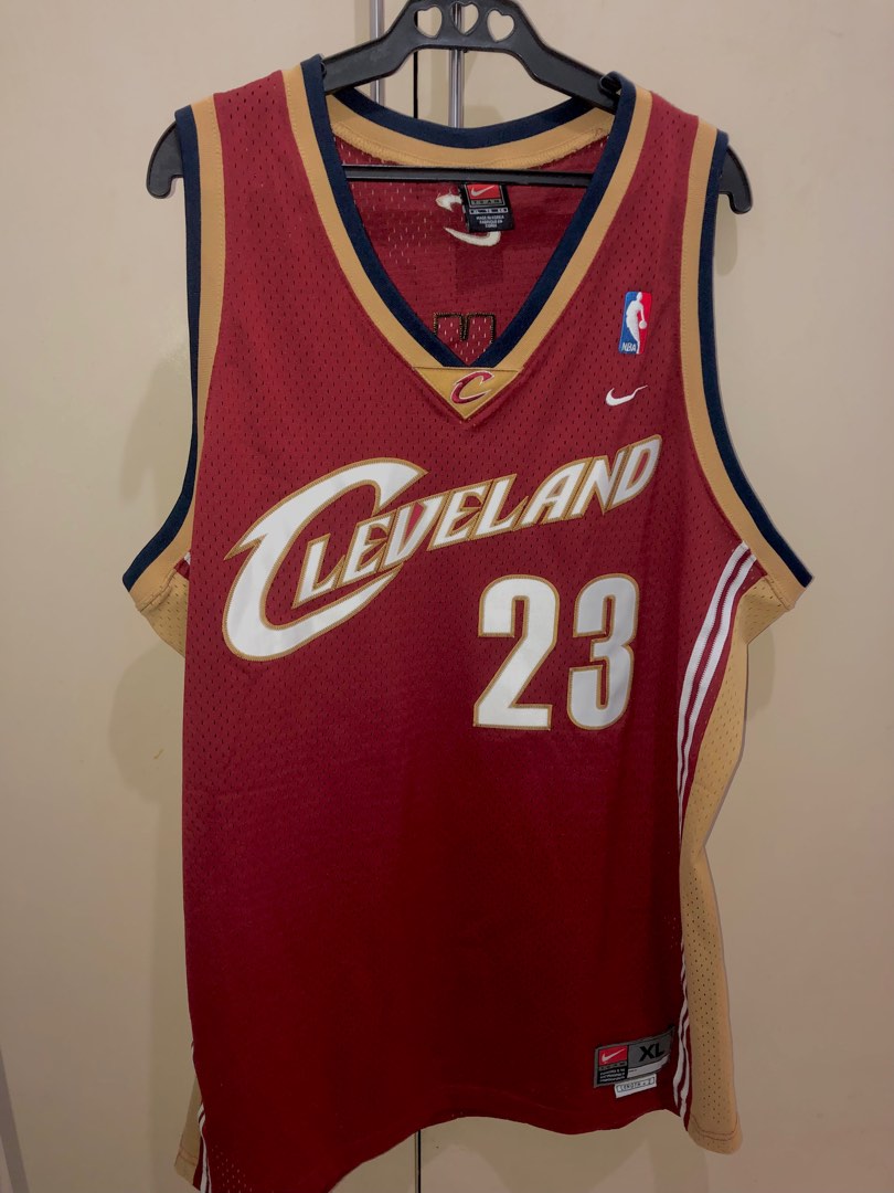 AUTHENTIC NBA CLEVELAND CAVALIERS LEBRON JAMES THROWBACK SWINGMAN ...