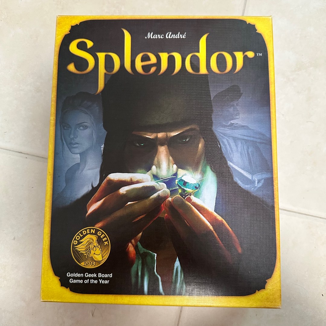 Authentic Splendor Board Game, Hobbies & Toys, Toys & Games on Carousell
