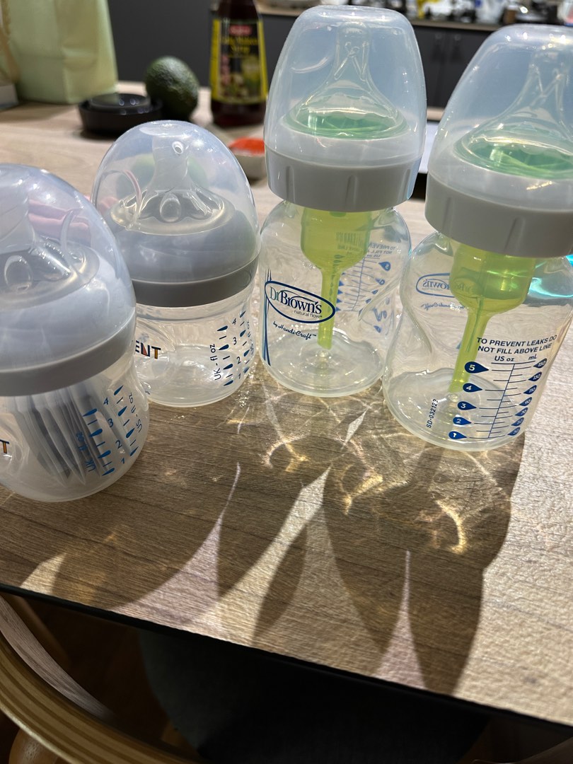 Avent Milk Bottles new and used, Babies & Kids, Nursing & Feeding ...