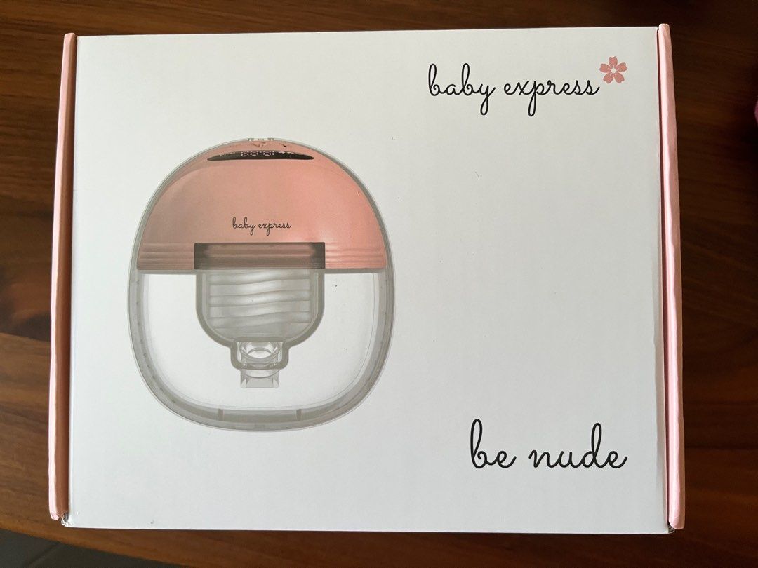 Baby Express Be Nude Wearable Breast Pump, Babies & Kids, Nursing ...