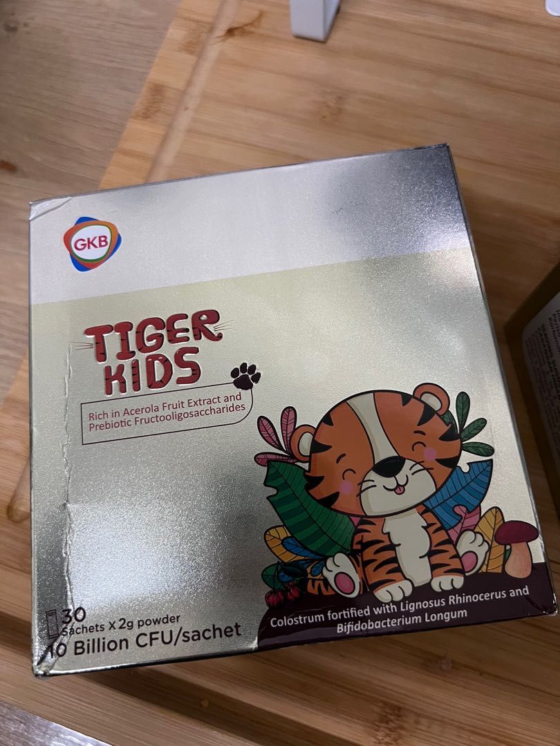 Baby kid vitamin supplement BRAND GKB tiger kids, Health & Nutrition ...