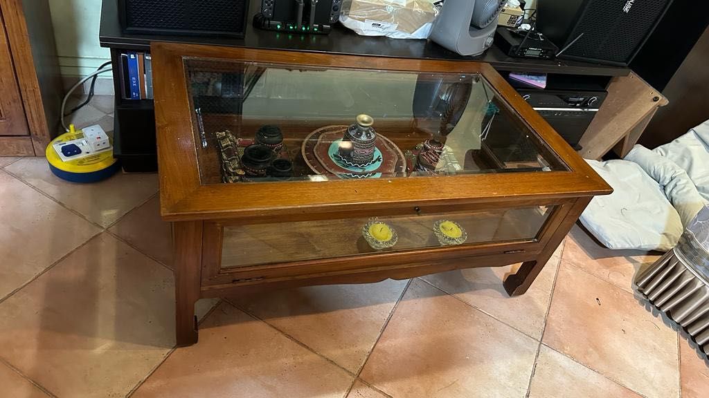 Balinese style display coffee table, Furniture & Home Living, Furniture ...