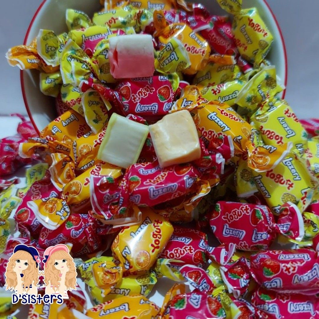 [BARU] Permen Lazery - Permen Sugus Jadul, Makanan & Minuman, Snek di ...