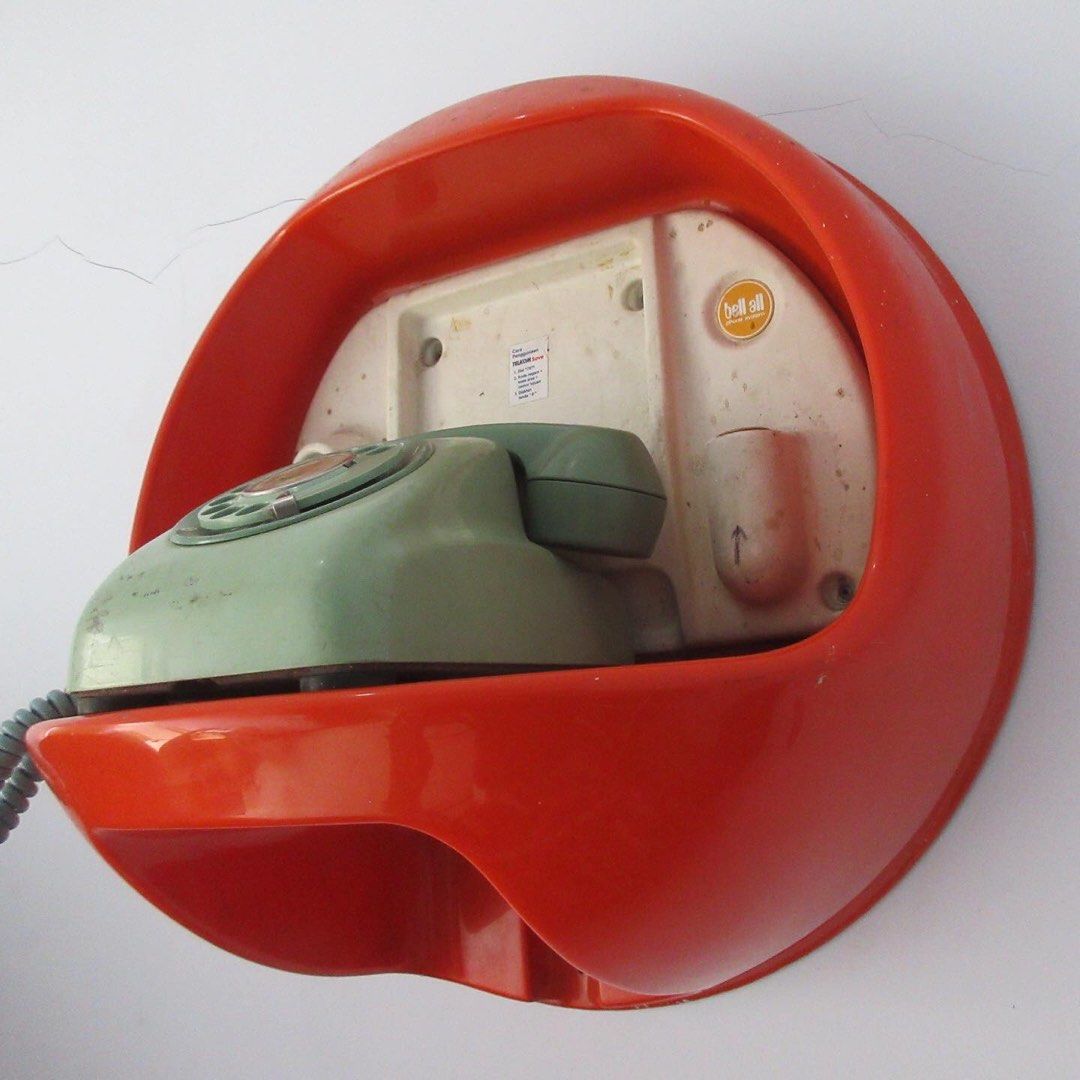 Bell All Phone System Pajangan Box vintage TelePhone tempat telephone ...