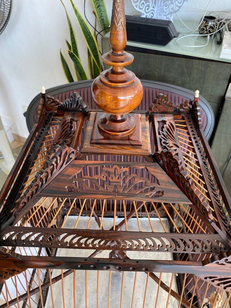 Bird cage Sq cage 15 in with gaya, Pet Supplies, Homes & Other Pet ...