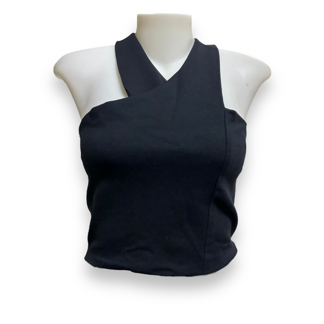 Black Sexy T shaped back blouse on Carousell