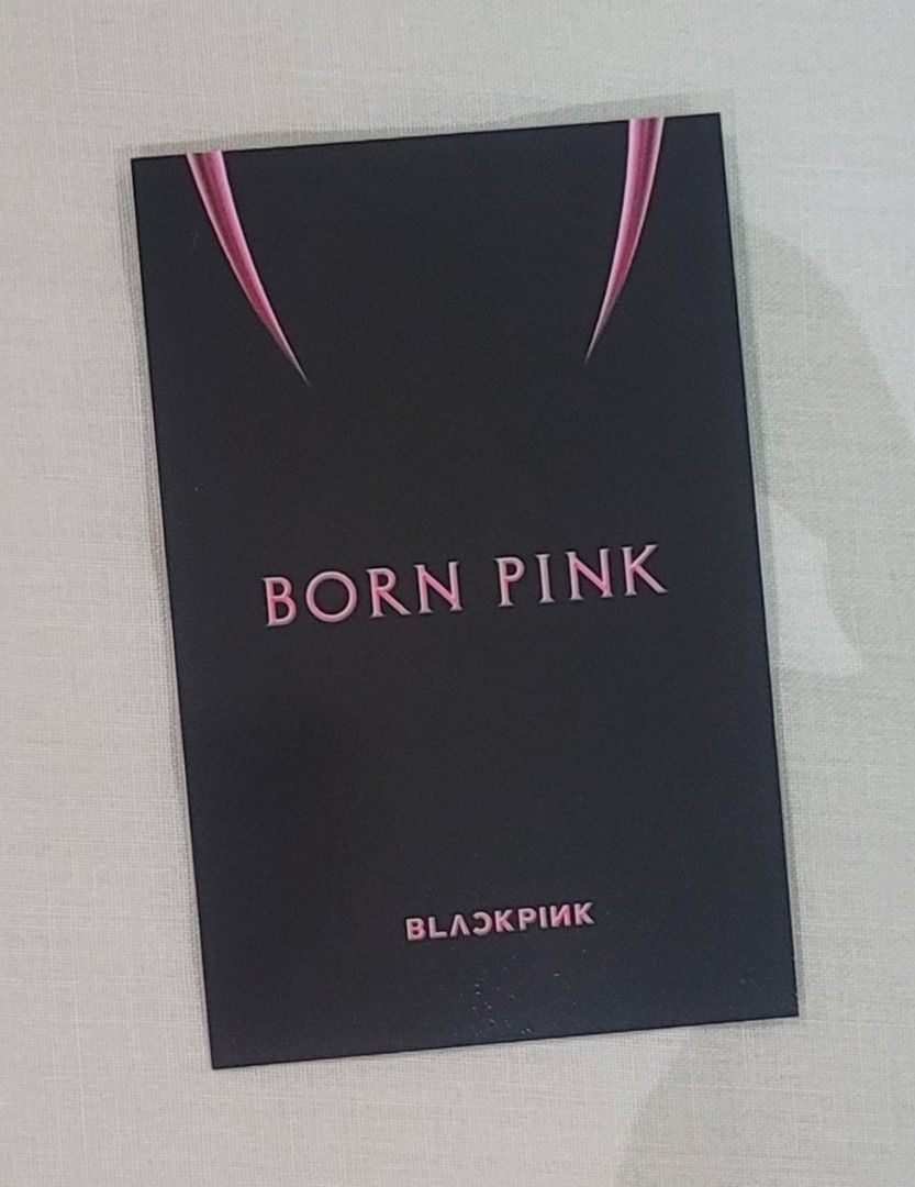 Blackpink Born Pink Assorted/ Random POB Photocards from YG, Ktown and ...
