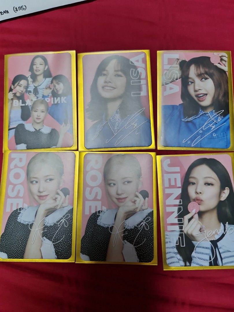 Blackpink oreo cards, Hobbies & Toys, Memorabilia & Collectibles, K ...