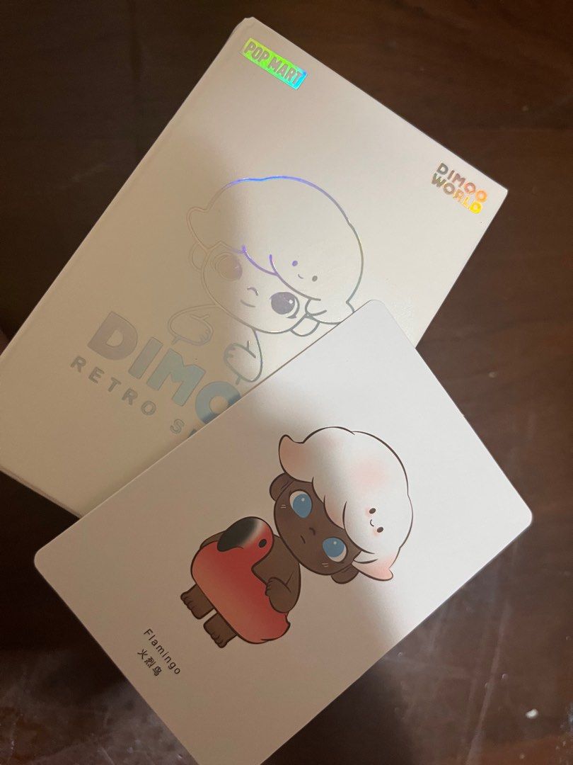 BNIF Popmart Dimoo retro flamingo, Hobbies & Toys, Toys & Games on ...