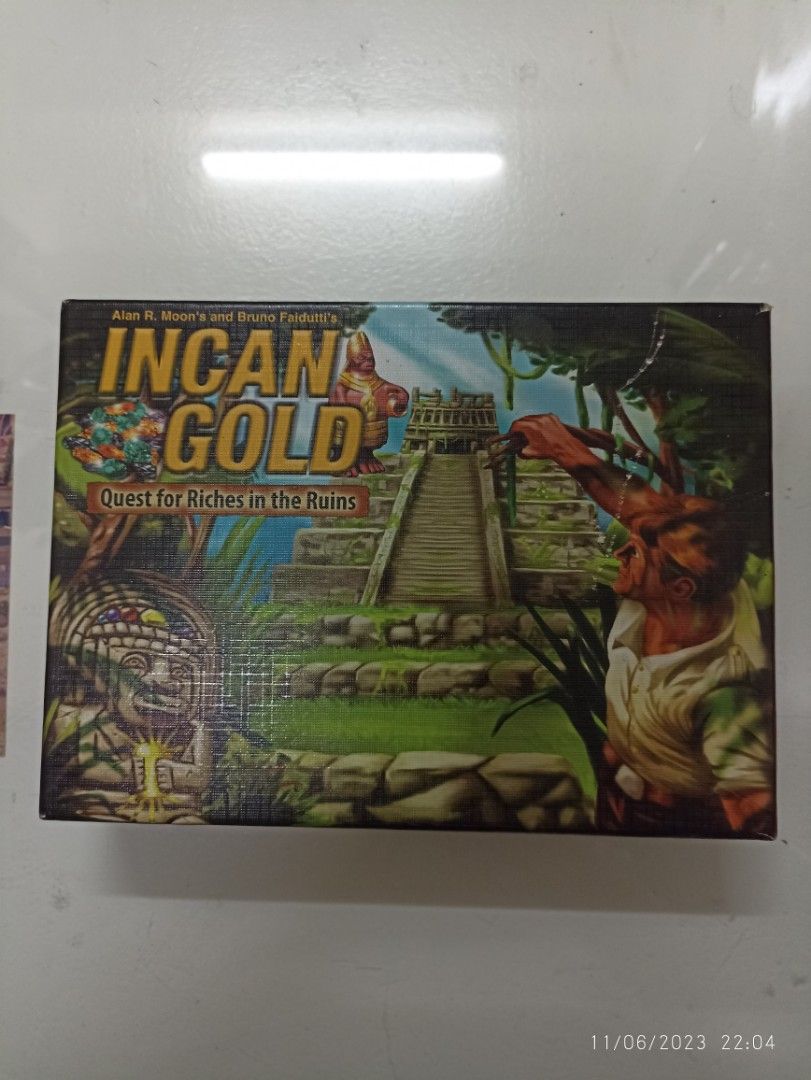 Board Games (Incan Gold, Kahuna, Lost Cities) on Carousell