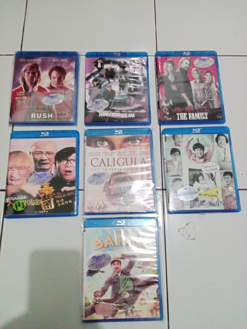 Borongan DVD blue Ray 19 keping, Musik & Media, CD, DVD & Lainnya di ...