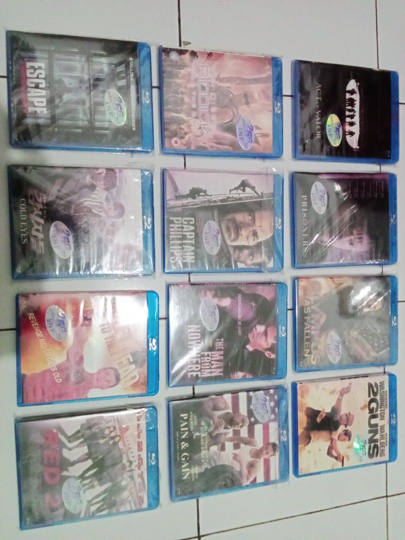 Borongan DVD blue Ray 19 keping, Musik & Media, CD, DVD & Lainnya di ...