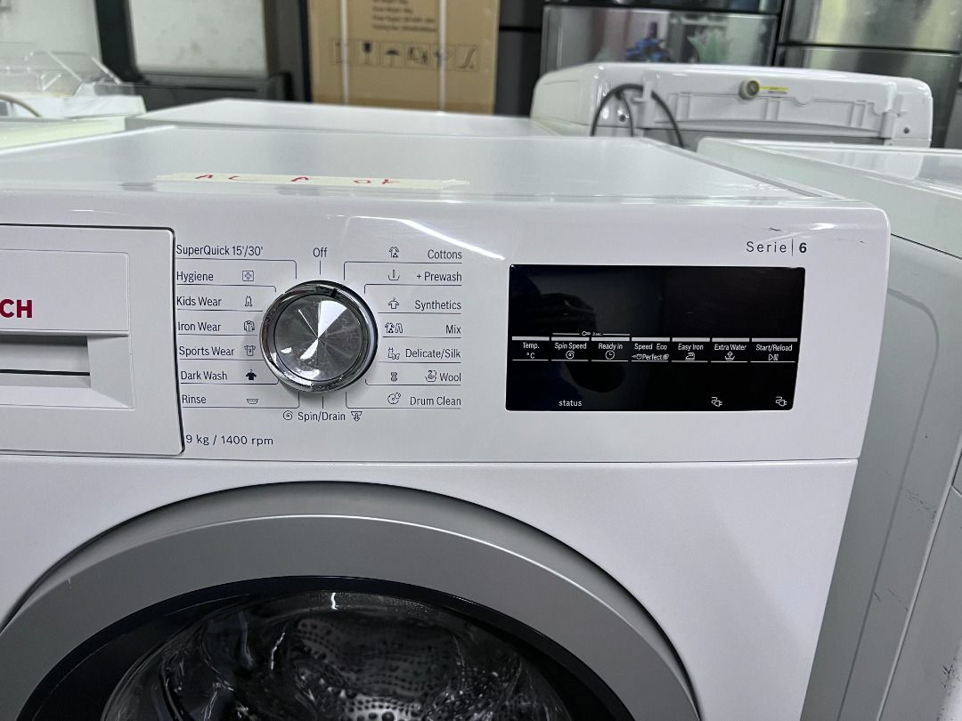 Bosch 9kg Front Load Washer WAP28480SG (93598), TV & Home Appliances ...