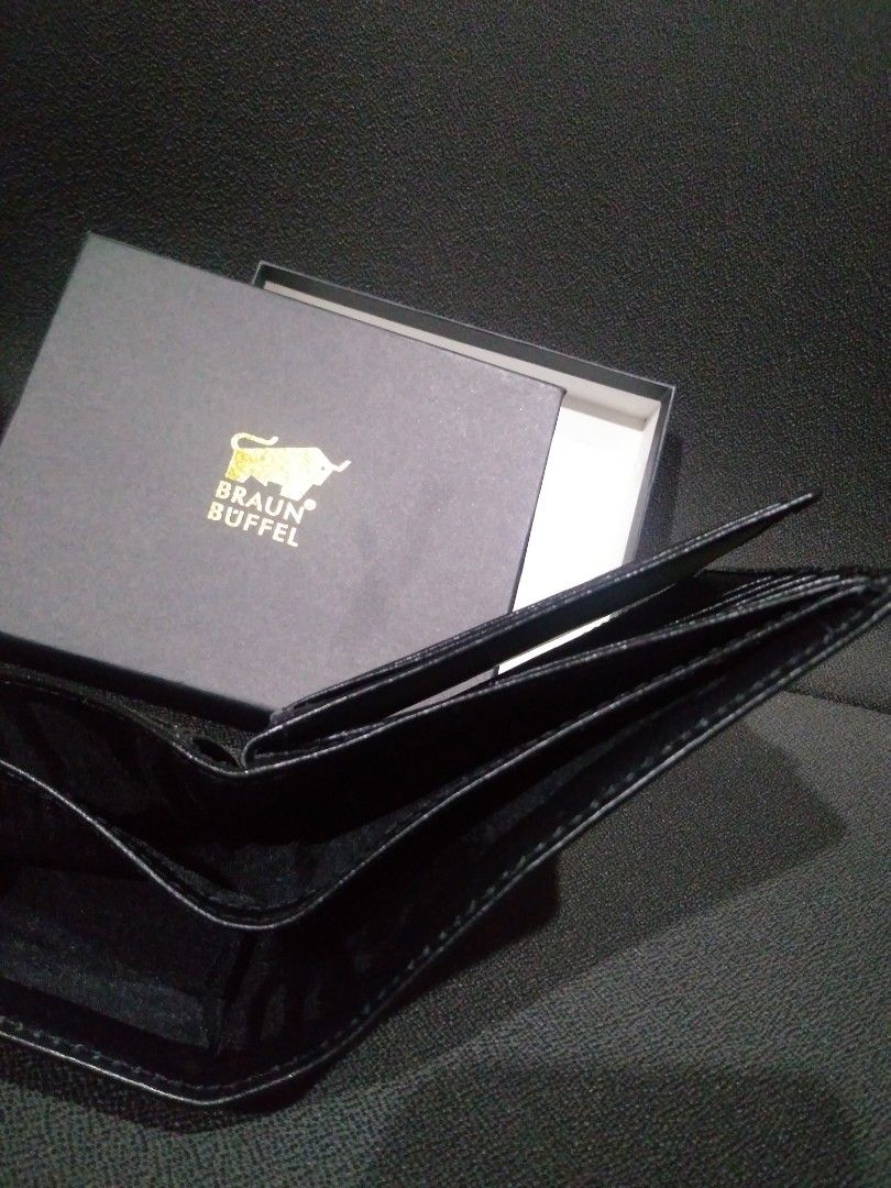 Braun Buffel leather wallet, Luxury, Bags & Wallets on Carousell