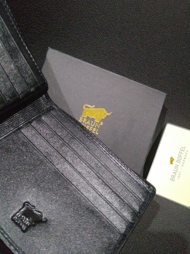 Braun Buffel leather wallet, Luxury, Bags & Wallets on Carousell