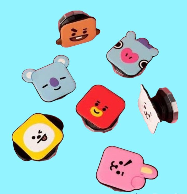 BT21 GRIPTOK PHONE HOLDER, Mobile Phones & Gadgets, Mobile & Gadget ...