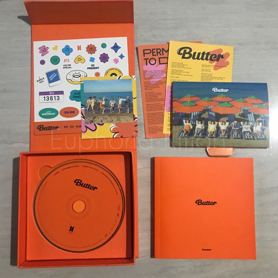 BTS Butter Album Peach Version on Carousell