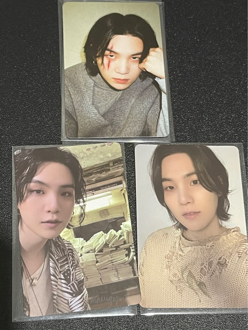 BTS Dday Scar Face yoongi, Hobbies & Toys, Memorabilia & Collectibles ...