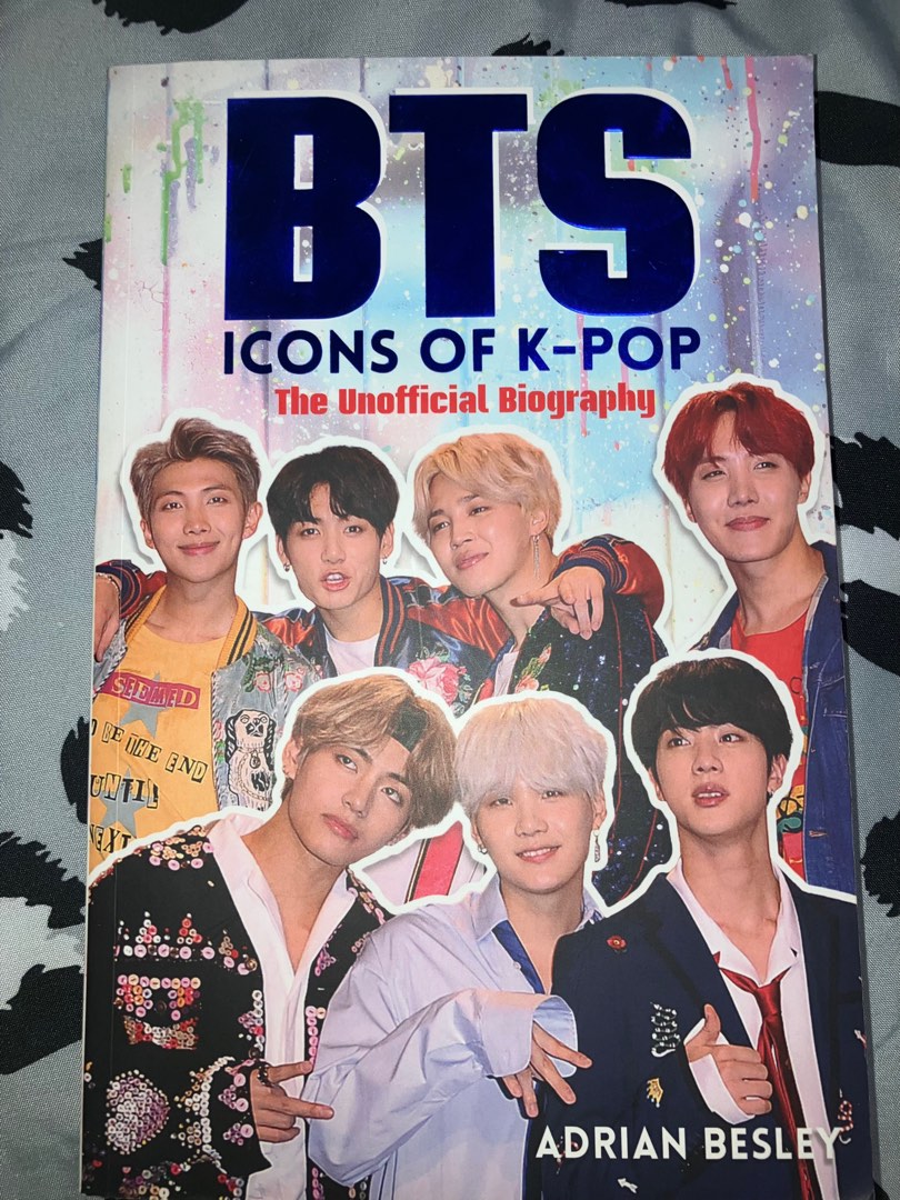 BTS Icons Of K-POP The Unofficial Biography Adrain Besley, Hobbies ...