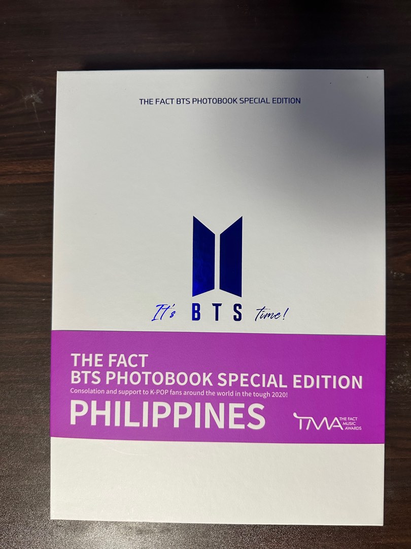 BTS THE FACT PHOTOBOOK SPECIAL EDITION 2020, Hobbies & Toys, Memorabilia & Collectibles, K-Wave ...