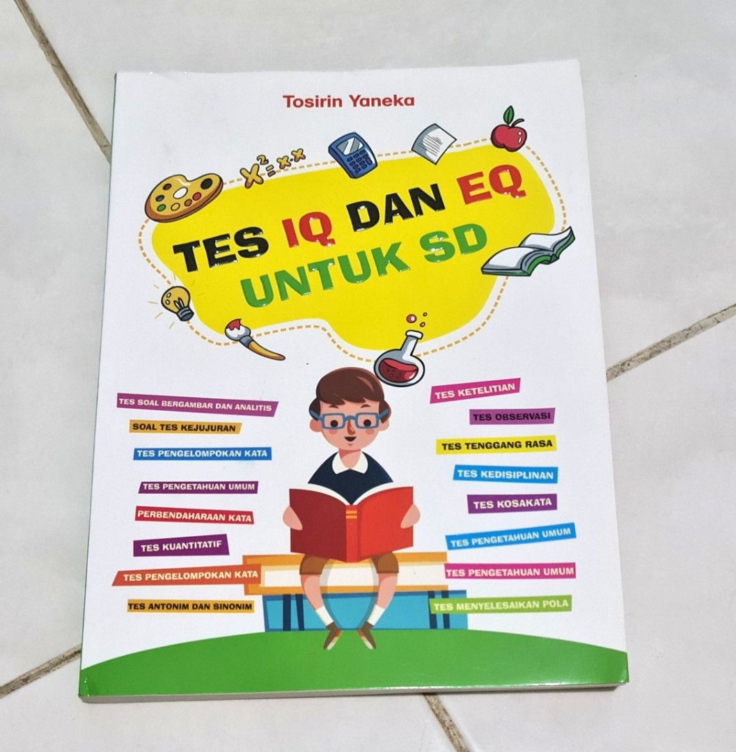 Buku Tes IQ dan EQ untuk SD on Carousell Buku Tes IQ dan EQ untuk SD on Carousell