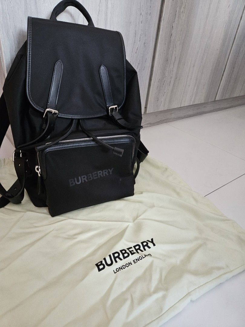 Burberry Backpack, Men's Fashion, Bags, Backpacks on Carousell
