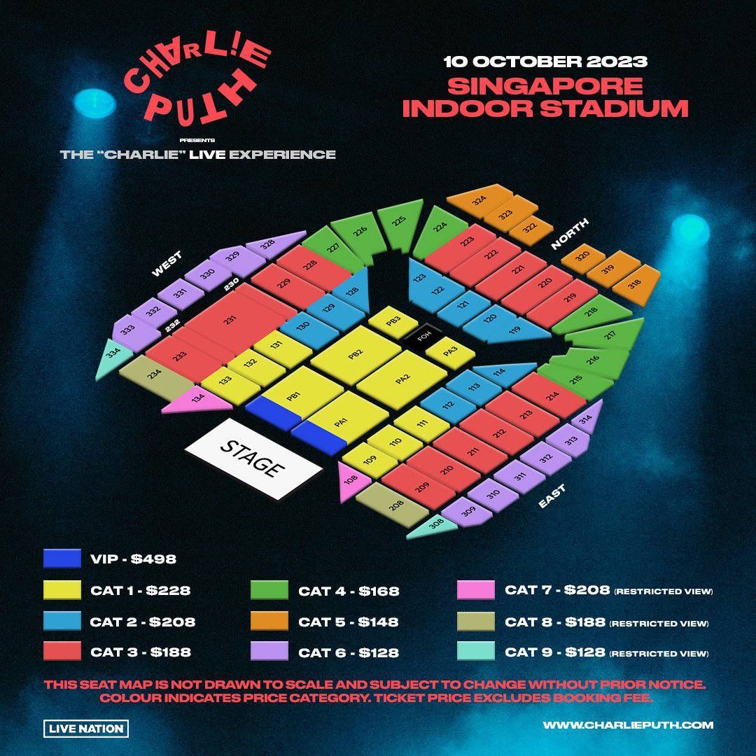 [BypassLink] Charlie Puth Singapore Concert Ticket The "Charlie" Live ...
