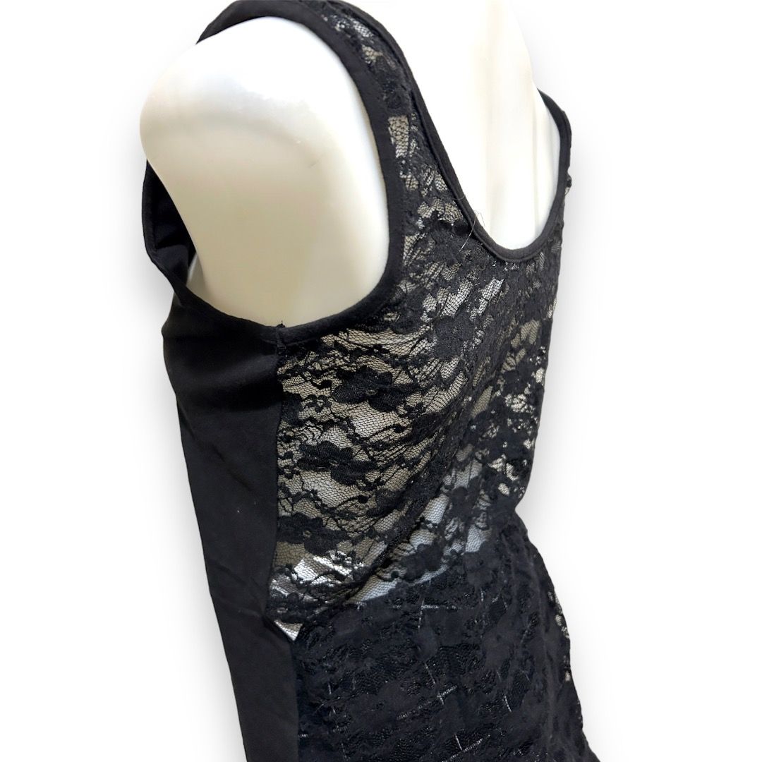 Calliope Black One-piece See-through Back blouse on Carousell