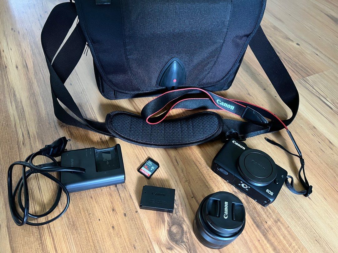 Canon EOS M10 Mirrorless Camera + Valore Action Cam , Photography ...