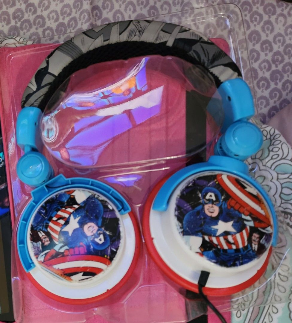 Captain America DJ Style Headphones, Audio, Headphones & Headsets on ...