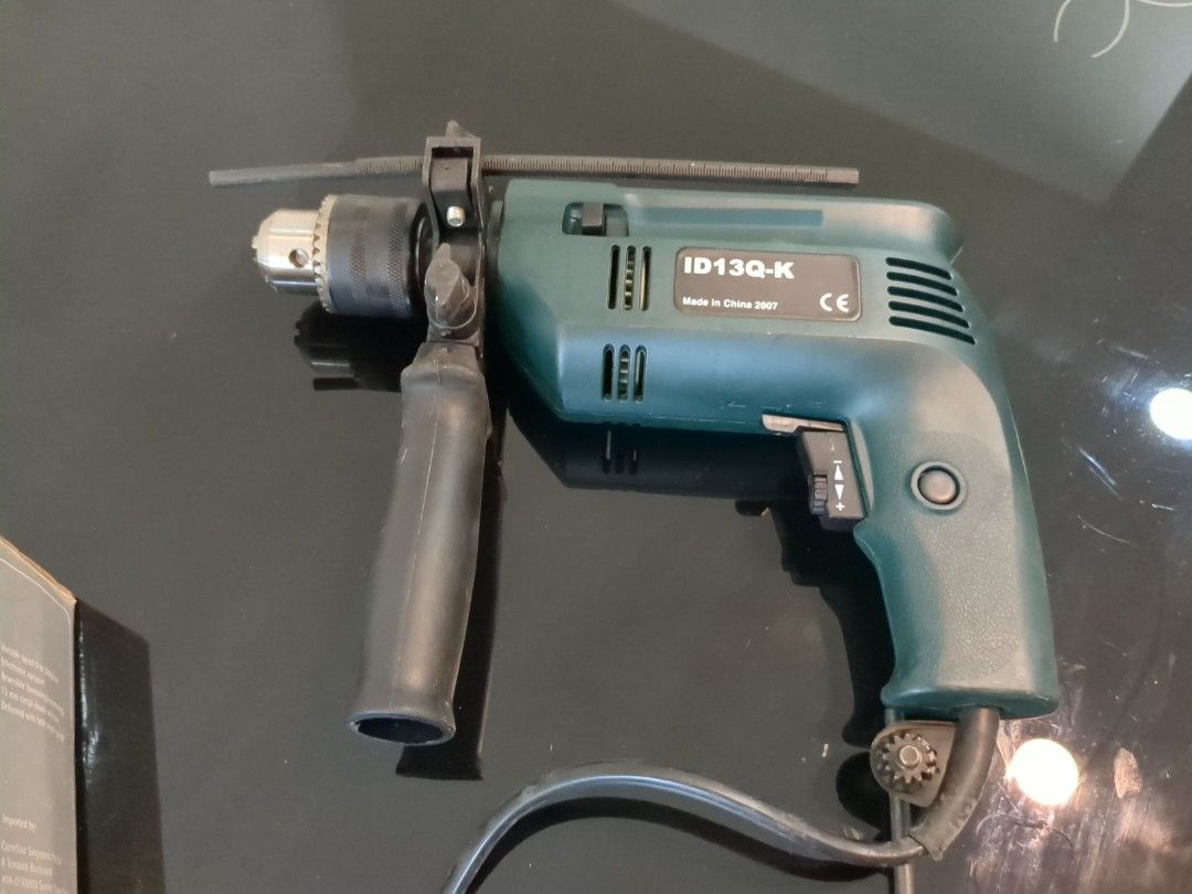 Carrefour 500w impact drill, Furniture & Home Living, Home Improvement ...