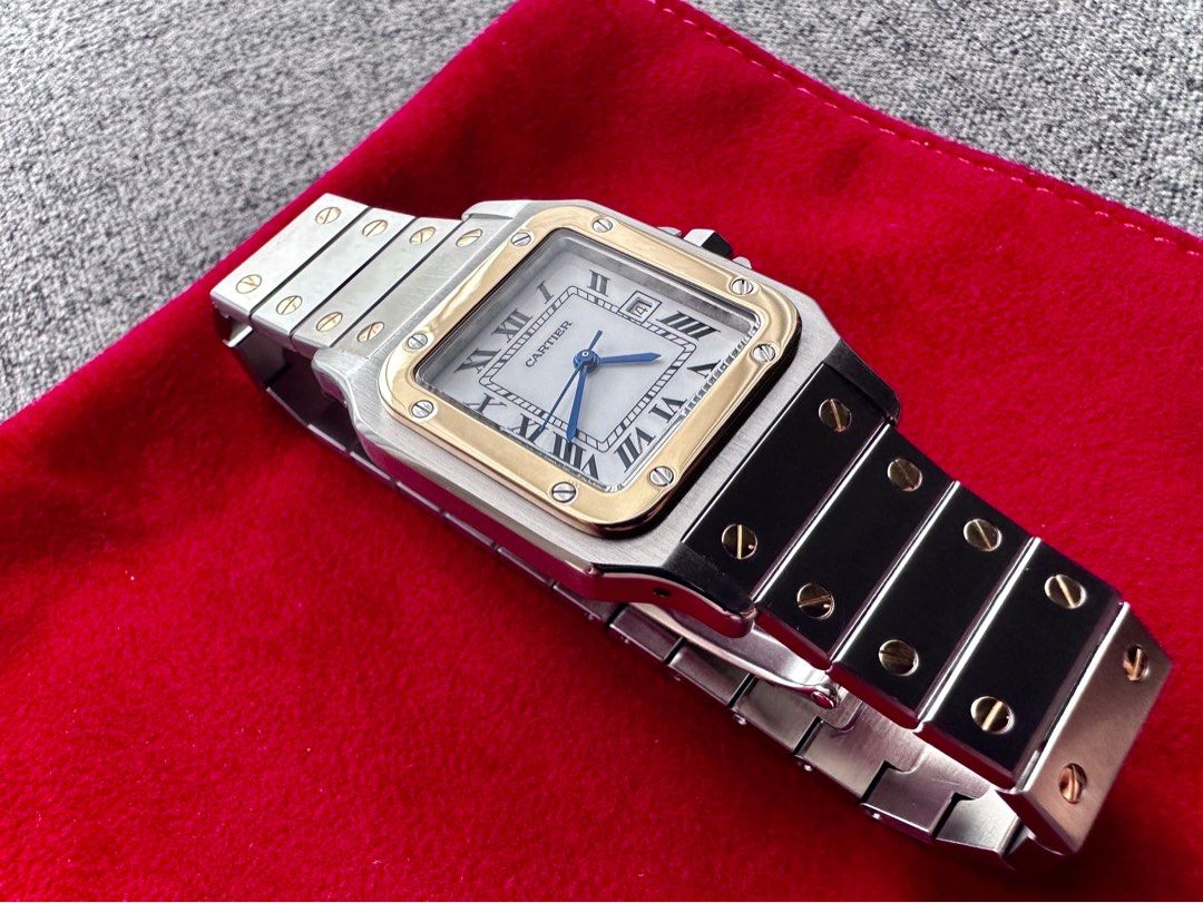 [reserve/preview] Cartier Vintage Watch Santos Carree Ref. 2961 (fully ...