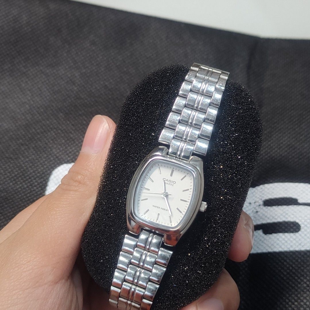 Casio (LTP-1169D-7ARDF) Silver Stainless Steel Strap Watch for Women on ...