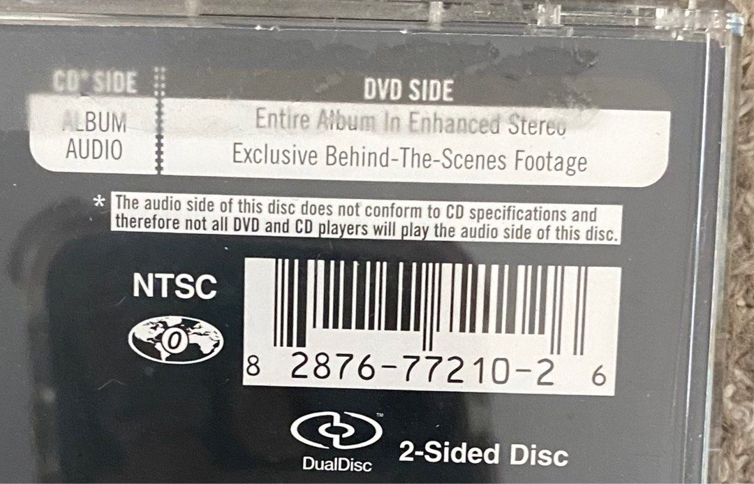 CD / DVD Video & Audio “Dual Disc” - easy listening - Barry Manilow The ...