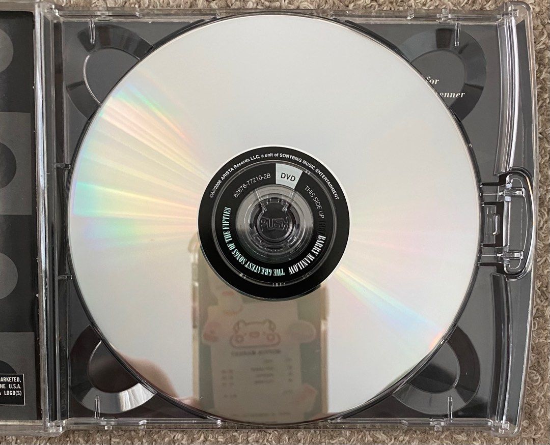 CD / DVD Video & Audio “Dual Disc” - easy listening - Barry Manilow The ...